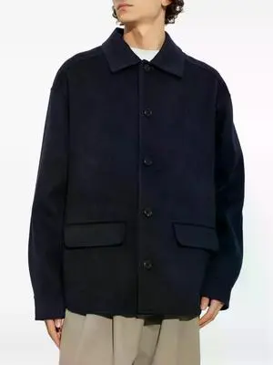 Marni Button-up Flap-pocket Coat