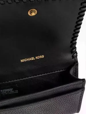 Michael Kors Whipstitch Logo-plaque Card Holder