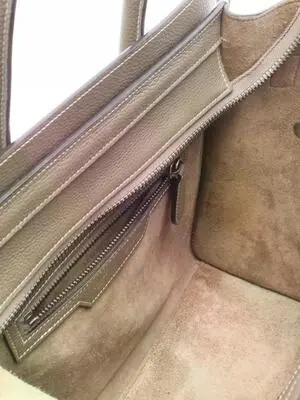 Celine Micro Luggage Tote Bag - Grey