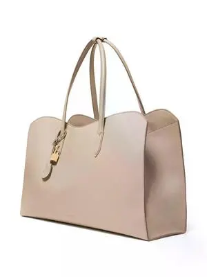 Stella McCartney Padlock-detail Curved-edge Tote Bag