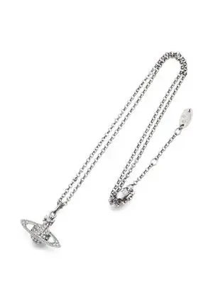 VIVIENNE WESTWOOD Tone Orb Pendant Necklace - Silver