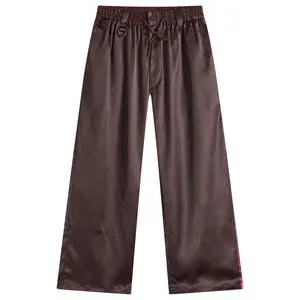 Y3 Satin Track Pants With Gradient Stripes