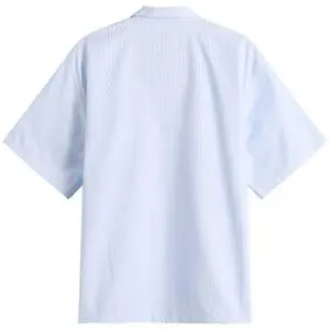 END. Fast Shirt With Camp Collar And Embroidered Detail