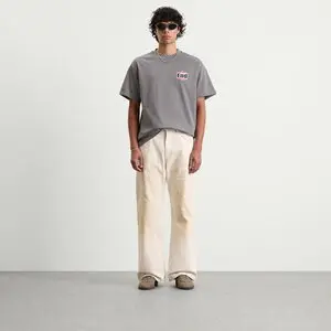 END. Sparks" Graphic Print T-shirt - Grey