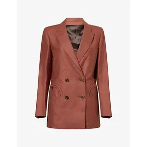 BLAZÉ MILANO Double-breasted Virgin Wool And Cashmere-blend Blazer