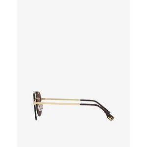 Fendi Sky Metal Aviator Sunglasses