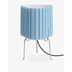 HAY Canelé Stainless-steel Table Lamp - Soft Blue