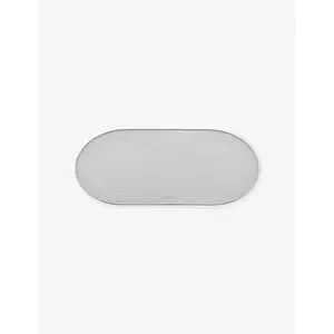 ALESSI Itsumo Small Silicone Feeding Mat For Cat And Dog Bowl - Grey