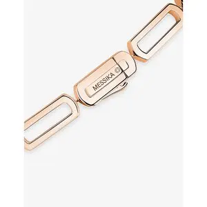 Messika 18ct Rose Gold And Diamond Necklace