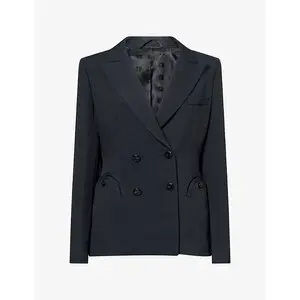 BLAZÉ MILANO Double-breasted Woven Blazer