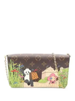 LOUIS VUITTON Vivienne Felicie Monogram Shoulder Bag - Brown