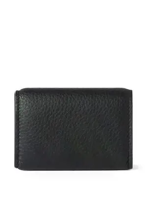 Brunello Cucinelli Grained Calfskin Tri-fold Wallet