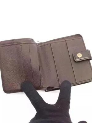 LOUIS VUITTON 2004 Damier Ebene Wallet