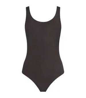 Wolford Cotton-blend Jamaika Bodysuit - Brown
