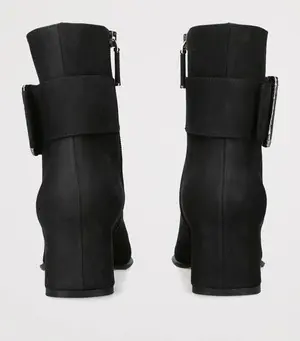 Rodo Leather Tilly Ankle Boots - Black