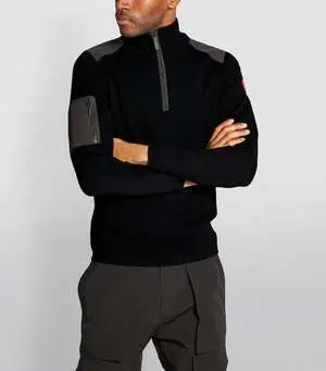 Canada Goose Wool Stormont Quarter-zip Sweater