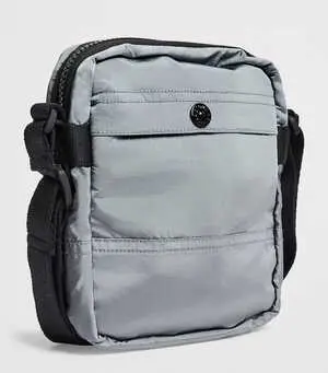 Stone Island Coated Nylon Logo Cross-body Bag