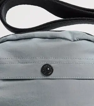 Stone Island Coated Nylon Logo Cross-body Bag