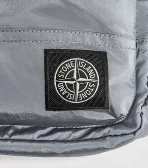 Stone Island Coated Nylon Logo Cross-body Bag