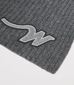 Max Mara Virgin Wool Initial Scarf