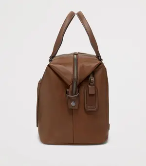 Tumi Leather Nelson Duffle Bag