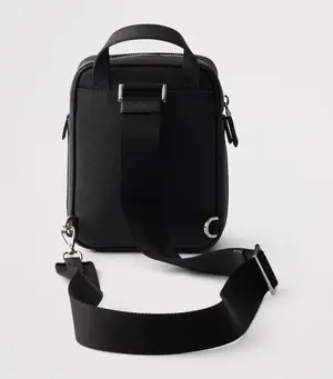 Prada Mini Saffiano Leather One-shoulder Backpack