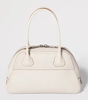 Miu Miu Nappa Leather Vivant Top-handle Bag - Neutral