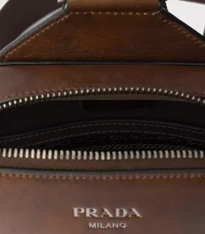 Prada Leather Brique Cross-body Bag