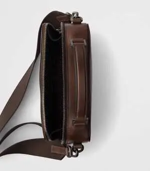 Prada Leather Brique Cross-body Bag