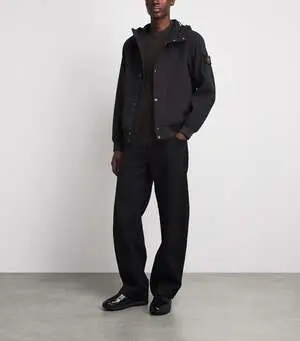 Stone Island Light Soft Shell-r Hooded Jacket