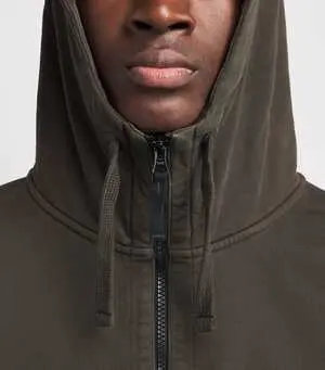 Stone Island Cotton Compass Patch Hoodie