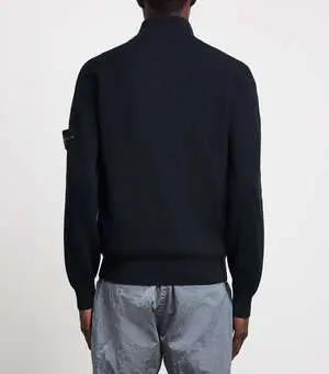 Stone Island Cotton Zip-up Cardigan