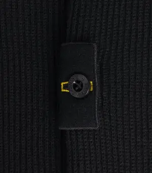 Stone Island Cotton Rib-knit Compass Sweater