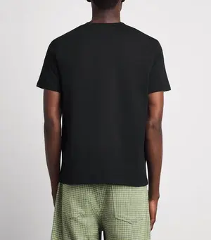 AMI Paris Cotton De Coeur T-shirt - Black