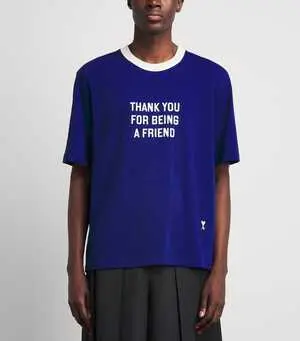 AMI Paris Thank You T-shirt