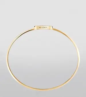 Messika Yellow And Diamond Move Uno Bangle