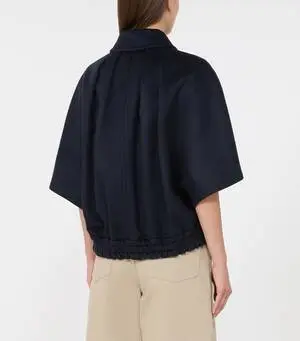 Max Mara Cashmere Cape Jacket