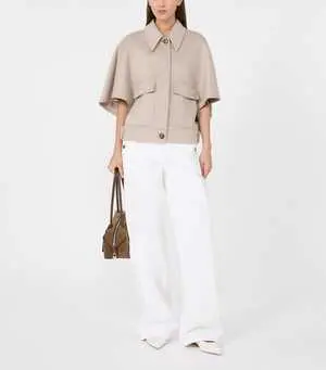 Max Mara Cashmere Cape Jacket