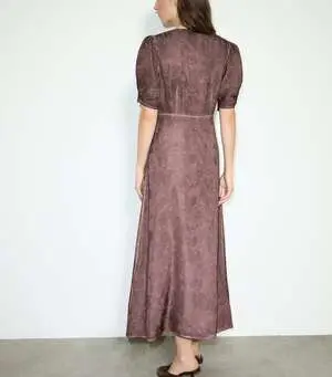 Max & Co. Floral Jacquard Midi Dress