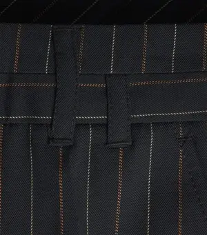 ME+EM Pinstripe Wide-leg Trousers