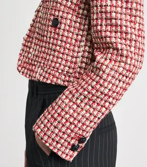 ME+EM Tweed Heritage Cropped Jacket