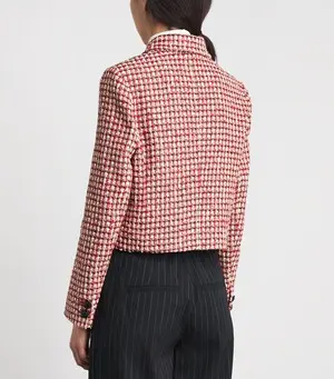 ME+EM Tweed Heritage Cropped Jacket