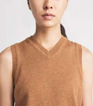 ME+EM Cashmere V-neck Sweater Vest