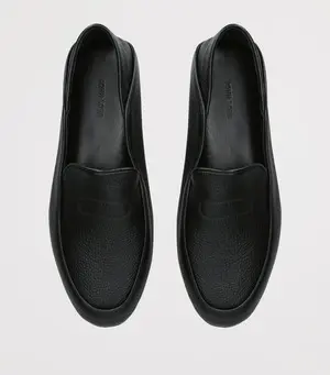 John Lobb Leather Kingston Ii Slippers