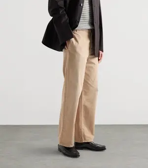 Prada Cotton Gabardine Trousers