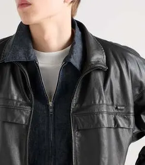 Prada Cotton Chambray Zipped Shirt