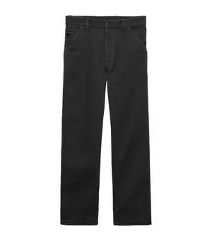 Prada Cotton Straight-leg Jeans - Green
