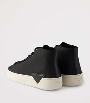 Prada Re-nylon High Top Sneakers