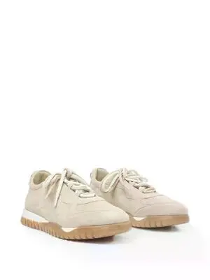 Peserico Panelled Suede Sneakers - Neutrals
