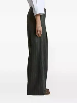 Peserico Pinstripe-pattern Pleated Trousers